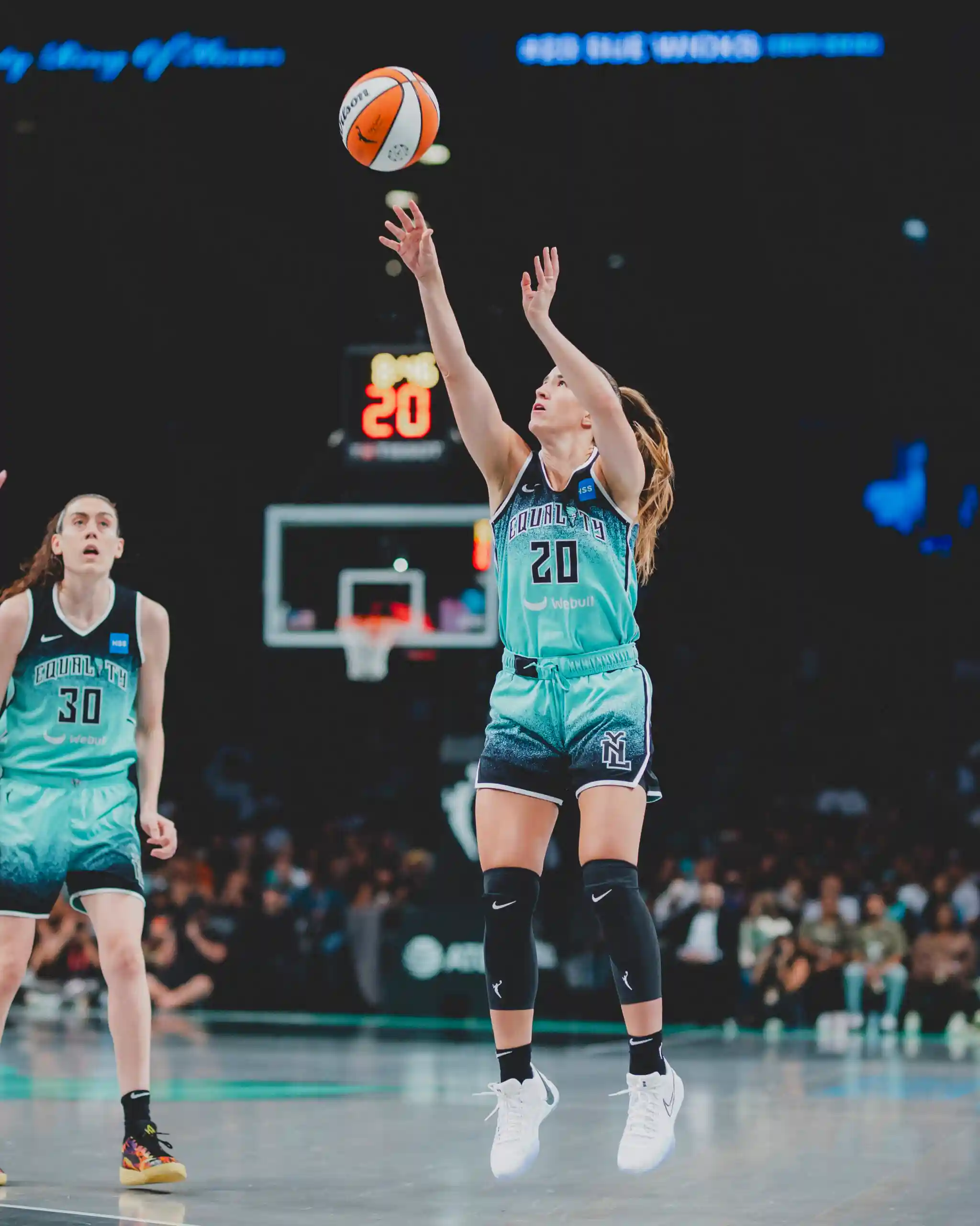 Liberty defeat Aces, viewership spikes the most in five years.