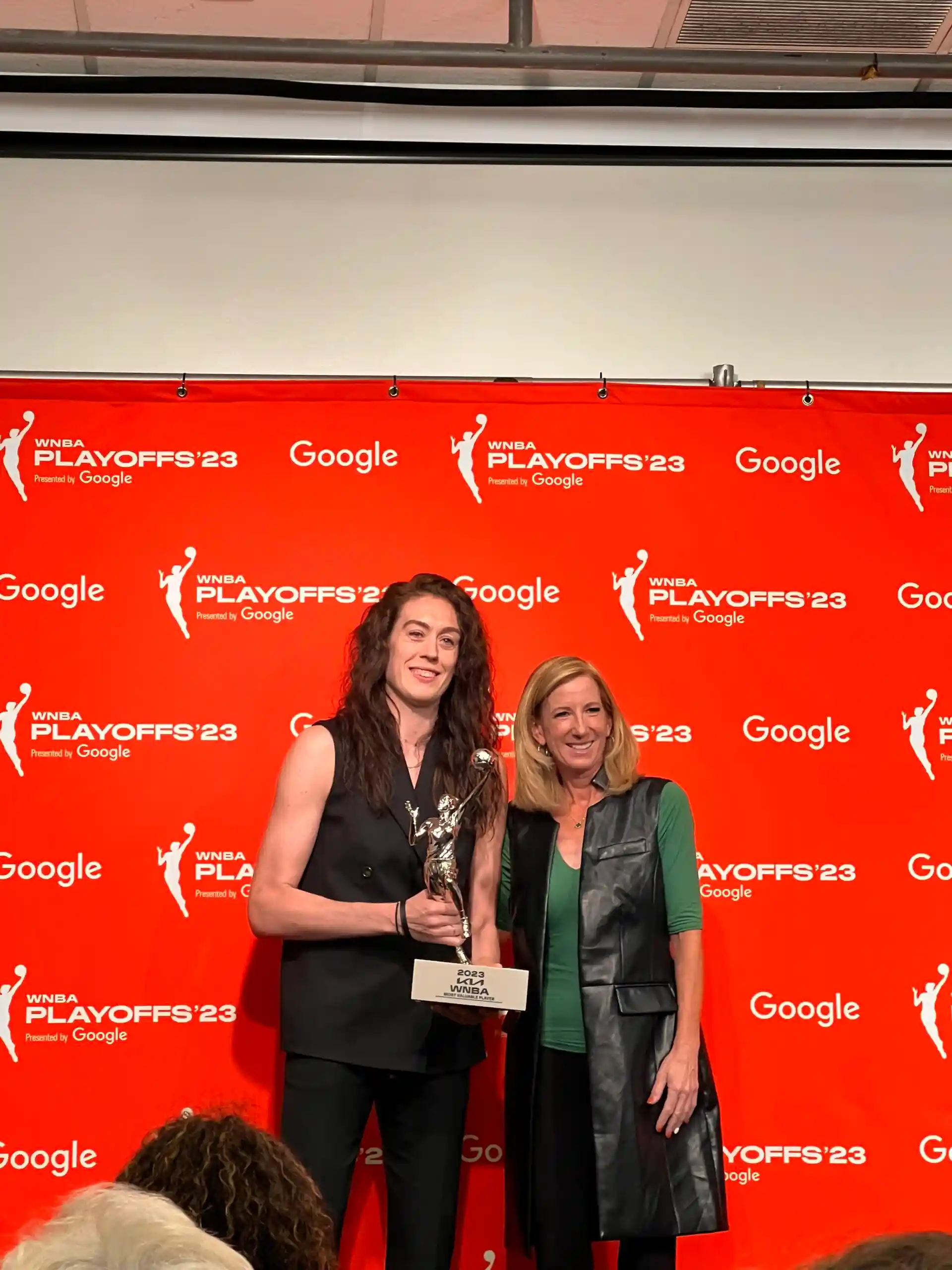 Stew York City: Breanna Stewart named WNBA MVP for the second time